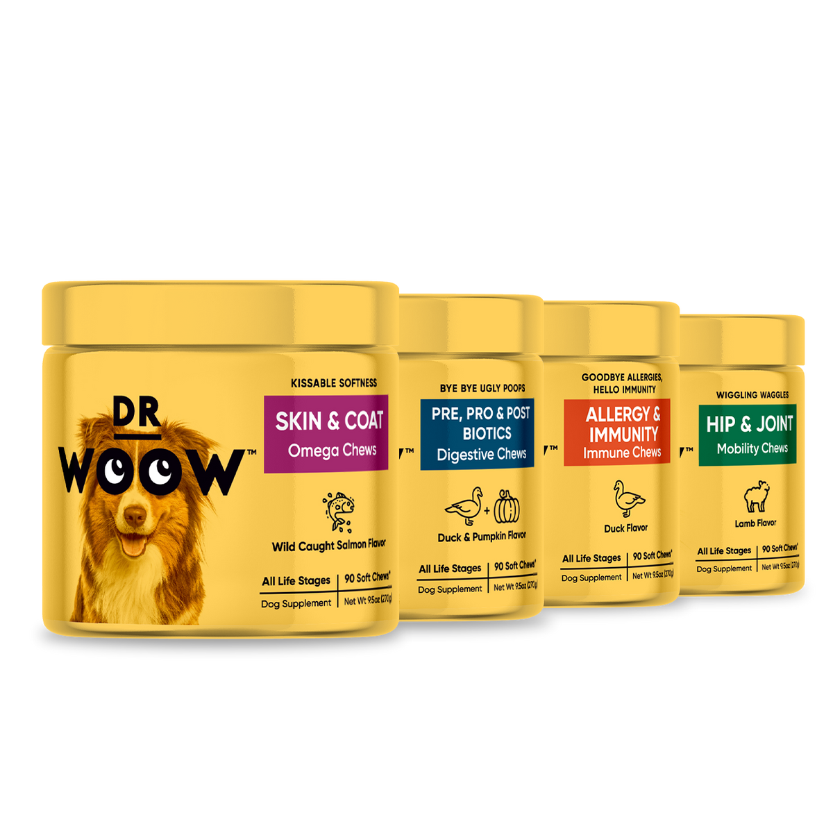 Everything your dog needs bundle dog supplements & vitamins - Dr Woow